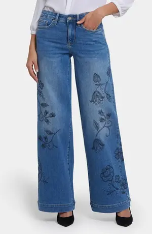 Nydj Floral Jeans For Women