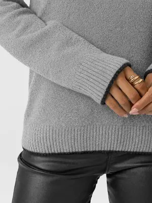 SAINT + SOFIA Delphi Polo Knit