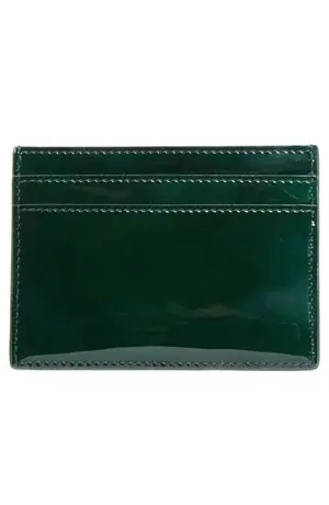 Saint Laurent Cassandre Patent Leather Card Case