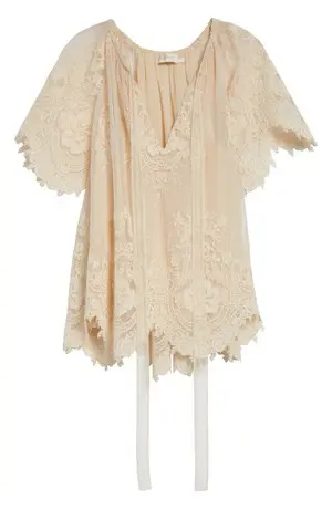 Zimmermann Luna Lace Flutter Top