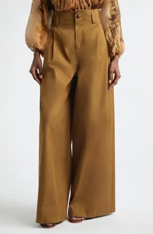 Zimmermann Luna Drill Tailored Trousers