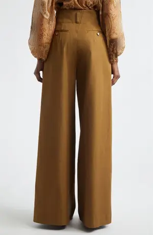 Zimmermann Luna Drill Tailored Trousers