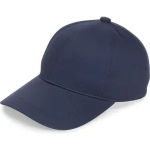 Nordstrom Brushed Cotton Baseball Cap - Navy Iris