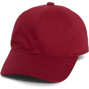 Nordstrom Brushed Cotton Baseball Cap - Terracotta