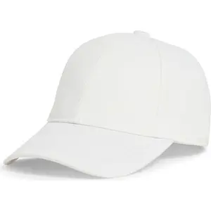 Nordstrom Brushed Cotton Baseball Cap - White