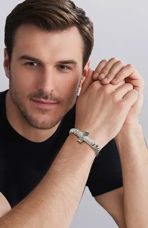 Lagos Anthem Cross Link Bracelet