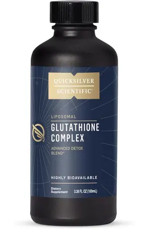 QUICKSILVER SCIENTIFIC Glutathione Complex Milk Thistle And Vitamin B Complex Liquid Supplement - None