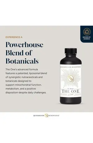 QUICKSILVER SCIENTIFIC The One Liquid Adaptogenic Supplement With Resveratrol And Coq10