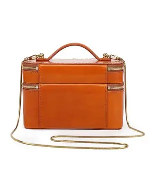 OLD TREND Ixia Genuine Leather Vanity Mini Trunk