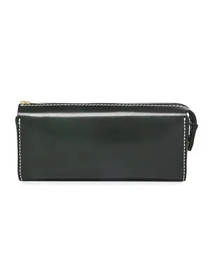 OLD TREND Portable Leather Utility Box - Kale