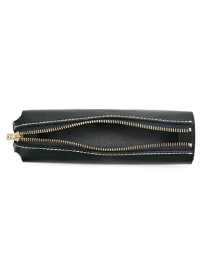 OLD TREND Portable Leather Utility Box - Kale