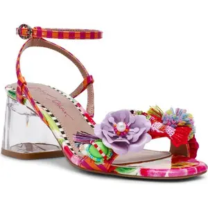 Betsey Johnson Merrily Ankle Strap Sandal - Bright Multi