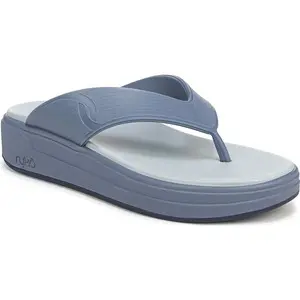 RYKA Viv Platform Thong Sandal - Flintstone Blue