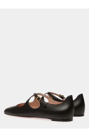 Bally Rina Flat In Lamb Leather