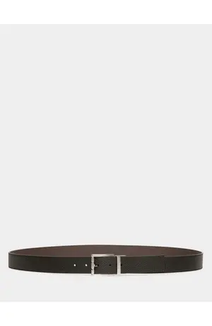 Bally Astory 35mm Reversible Belt - Black/ebano+pal