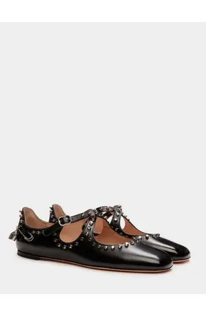 Bally Rina Flat In Calf Leather