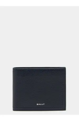 Bally Capitol Wallet In Leather - Blue