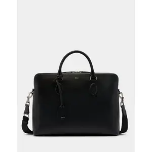 Bally Capitol Briefcase In Grained Leather