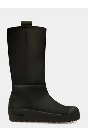 Bally Jackson Leather Snow Boots - Black
