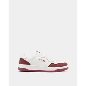 Bally Jasper Sneaker In Calf Leather - Red
