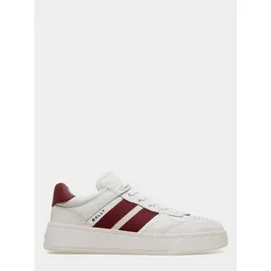 Bally Calf Leather Raise Sneaker - White