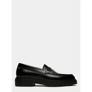 Bally Gusto Loafer In Calf Leather - Black