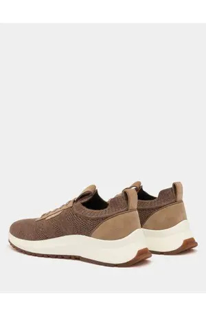Bally Outline Knit Sneakers