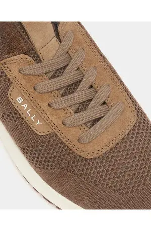 Bally Outline Knit Sneakers