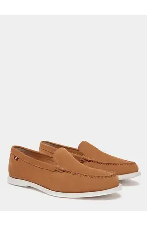 Bally Nelson Loafer In Suede - Deserto 22