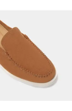 Bally Nelson Loafer In Suede - Deserto 22