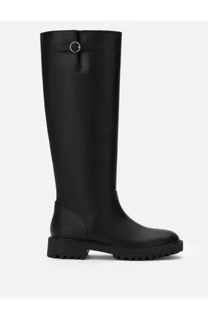 Bally Long Boot - Black