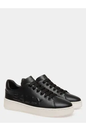 Bally Plain Leather Raise Sneaker
