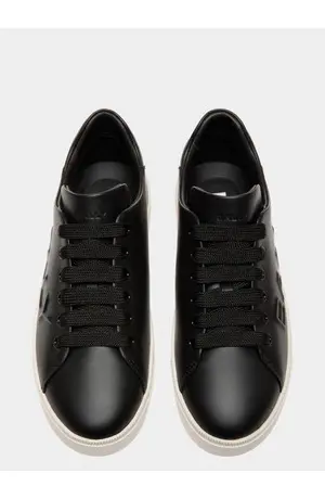 Bally Plain Leather Raise Sneaker