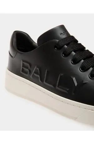 Bally Plain Leather Raise Sneaker