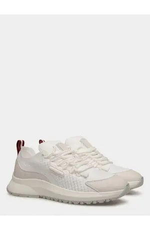 Bally Outline Sneaker In Nylon - White