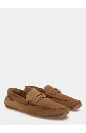 Bally Pilot Driver In Suede