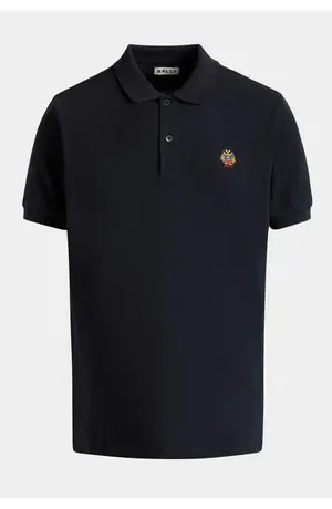 Bally Polo Shirt In Cotton - Blue