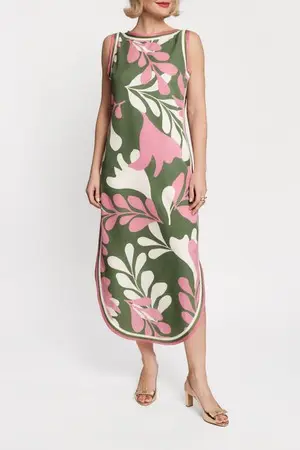 FRANCES VALENTINE Selena Maxi Dress - Treetop/multi