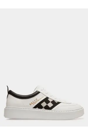 Bally Plain Claf Leather Sneaker