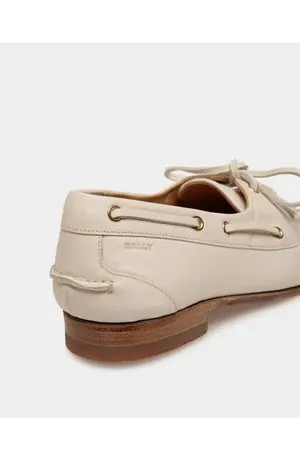 Bally Plume Moccasin In Calf Leather
