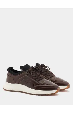 Bally Leather Outline Sneaker