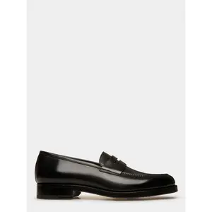 Bally Loafer In Leather - Black