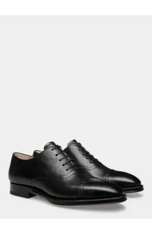 Bally Scribe Oxford In Grained Leather