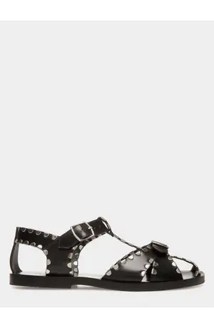 Bally Salis Flat Sandal - Black