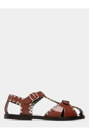Bally Salis Flat Sandal - Brown