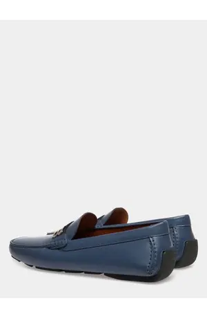 Bally Sheep Leather Driver - Blue