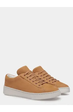 Bally Raise Nubuck Leather Sneakers