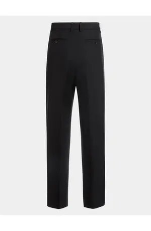 Bally Tailored Wool Blend Pants - Black