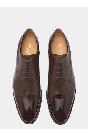 Bally Scribe Un Leather Derby