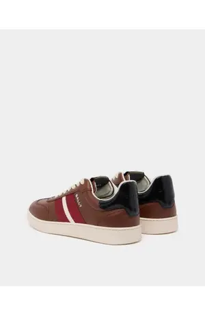 Bally Retro Crest Leather Sneaker